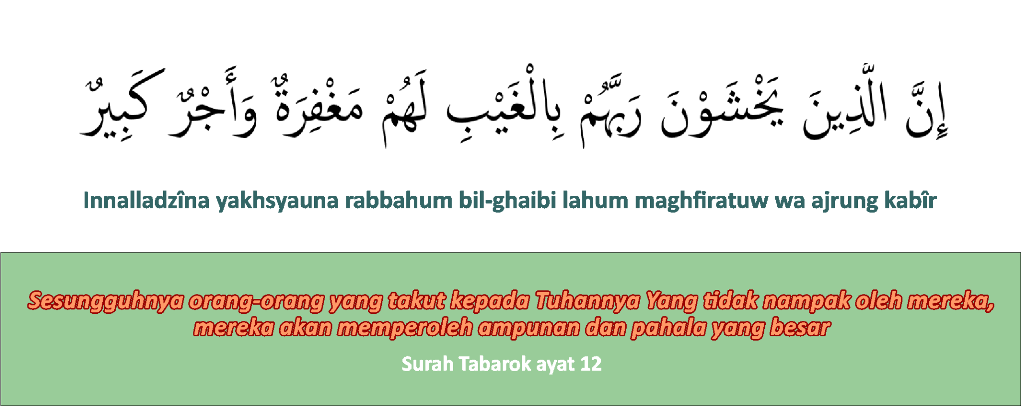 Contoh Fiil Mudhari Dalam Al Quran Surah Tabarok