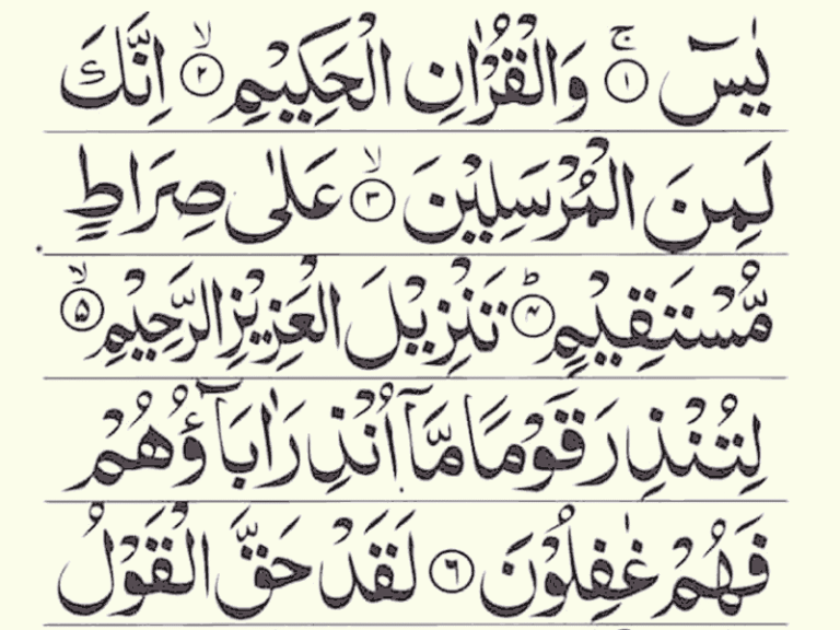 Surah Yasin Full Arab dan Latin